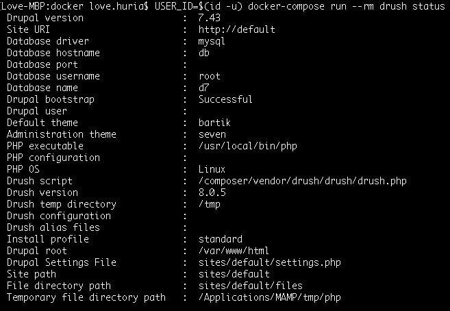 Making Docker Compose Work With Drupal